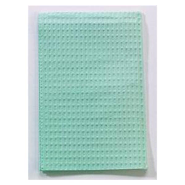 Tidi Products Bib Towel Tidi Ultimate Waffle 13 In X 18 In Green 3 Ply ...