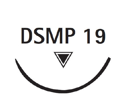 Aesculap MonoPlus Suture with Needle Absorbable Uncoated Violet Suture ...