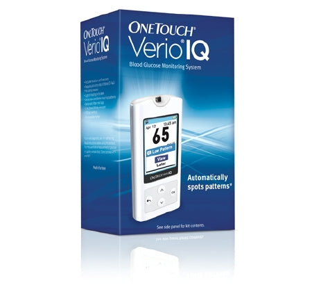 LifeScan OneTouch Verio IQ Blood Glucose Meter 5 Seconds Stores and Di ...