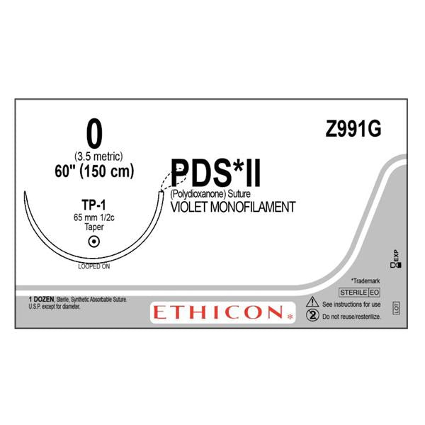 Ethicon Inc,a J & J Company Suture 0 Polydioxanone Tp-1 Pds Ii Violet — Serfinity Medical