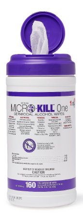 Micro-Kill One - Surface Disinfectant Cleaner Premoistened Germicidal ...