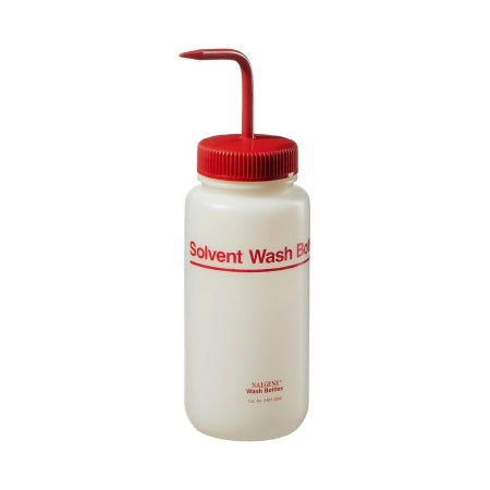 Nalgene - Safety Wash Bottle Solvent Label / Fluorinated HDPE / Polypr ...