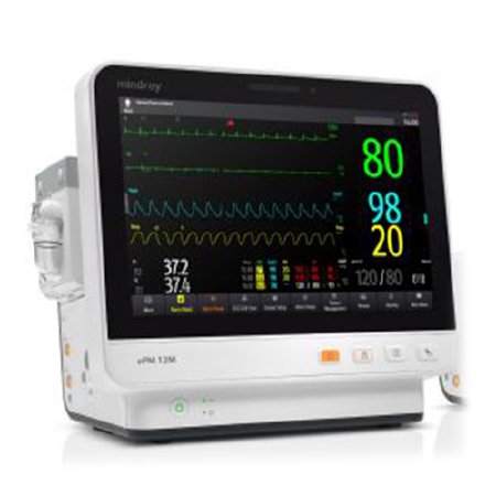 Mindray ePM 10A - Patient Monitor Sidestream CO2 with Recorder Vital S ...