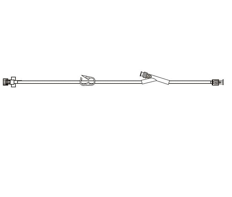 Becton Dickinson SmartSite* Extension Set 20 Inch Tubing 1 Port 3 mL P ...