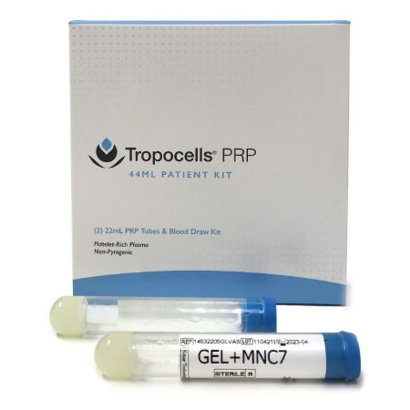 Tropocells - Platelet Rich Plasma Kit 2 X 22 mL Glass Vial Sterile - T ...