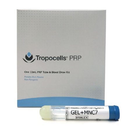 Tropocells - Platelet Rich Plasma Kit 2 X 22 mL Glass Vial Sterile - T ...