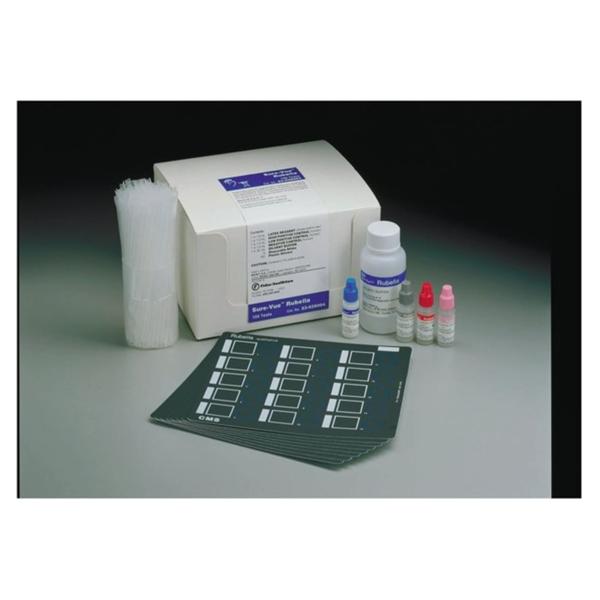 Fisher Scientific Co. Sure-Vue Rubella Test Kit With Latex Reagent/Sli ...