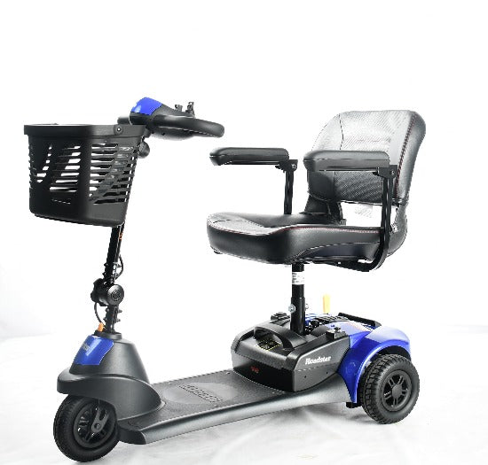 Merits Health Products Roadster 3, 3-Wheel Mobility Travel Scooter ...