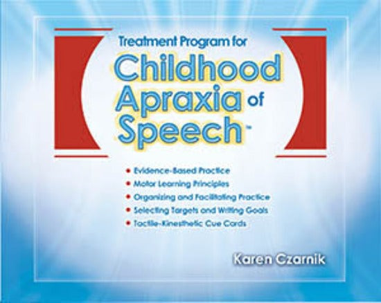 Pro-ed Treatment Program for Childhood Apraxia of Speech — Serfinity ...