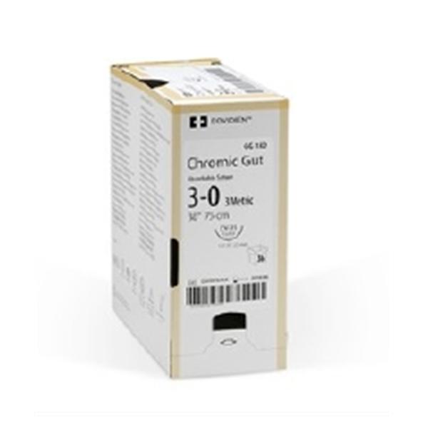 Medtronic MITG-Covidien Suture 3-0 Chromic Gut Cv-25 Surgigut Undyed 3 ...