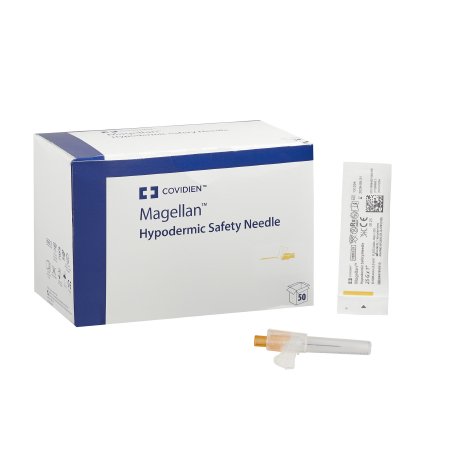 Magellan - Hypodermic Needle Sliding Safety Needle 25 Gauge 1 Inch Len ...