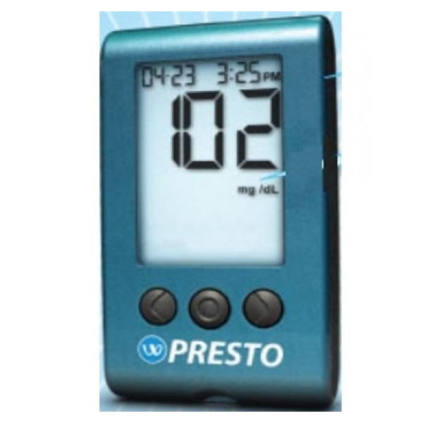 Agamatrix Inc Wavesense Presto Blood Glucose Meter System Ea, 12 Ea/Ca ...