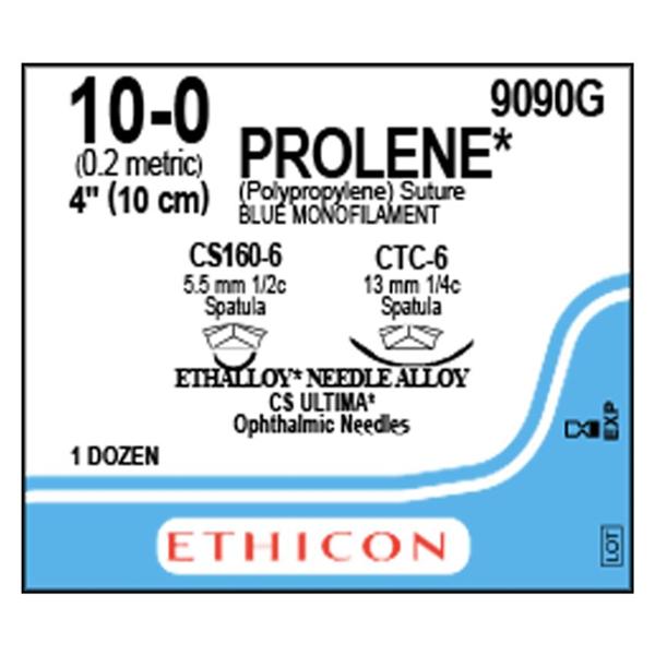 Ethicon Inc,a J & J Company Suture 10-0 Pp Cs160-6/Ctc-6 Prolene Blue — Serfinity Medical