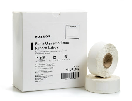 McKesson STER-ALL Pre-Printed Label Advisory Label Sterile unless Dama ...