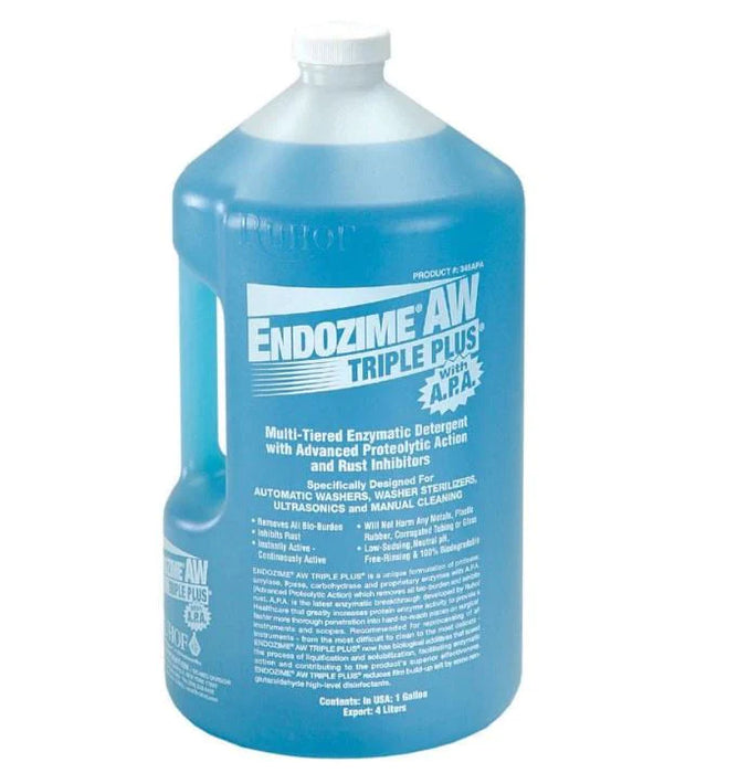 Endozime AW Triple Plus with APA - Enzymatic Instrument Detergent Liqu ...