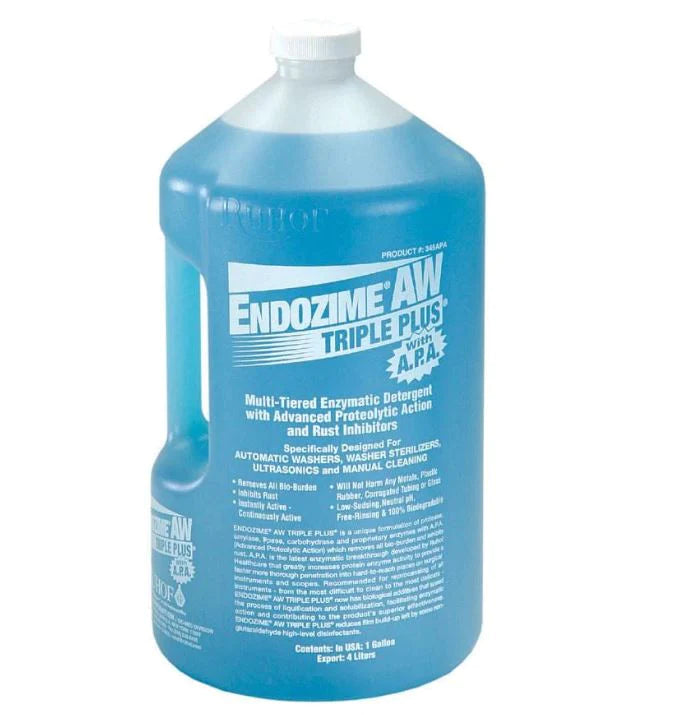 Endozime AW Triple Plus with APA - Enzymatic Instrument Detergent Liqu ...