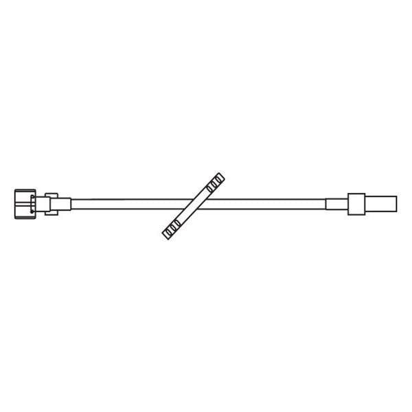 Baxter Healthcare Iv Extension Set Atosyr 36" Male Luer Lock Adapter P ...