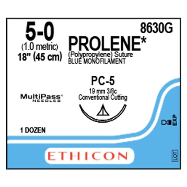 Ethicon Inc,a J & J Company Suture 5-0 Polypropylene Pc-5 Prolene Blue — Serfinity Medical