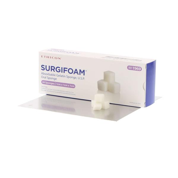 Ethicon Inc,a J & J Company Sponge Hemostatic Surgifoam 1X1X1 Cm Oral ...