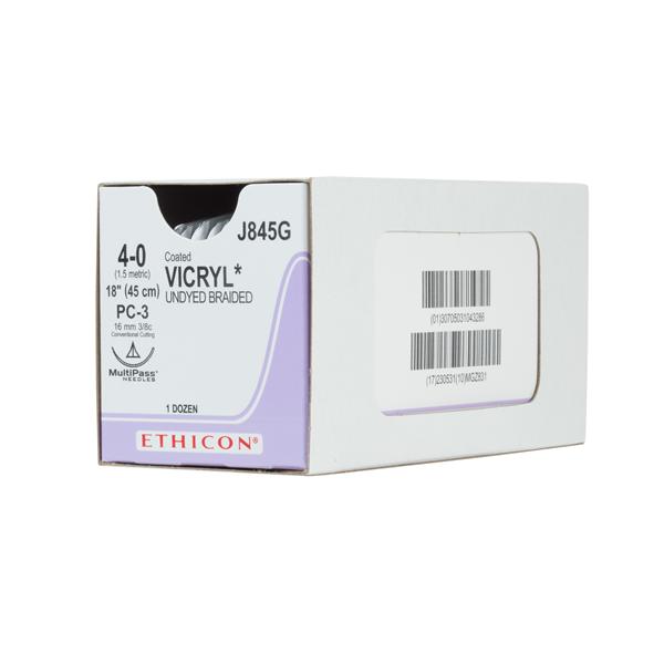 Ethicon Inc,a J & J Company Suture 4-0 Polyglactin 910 Pc-3 Vicryl Und — Serfinity Medical