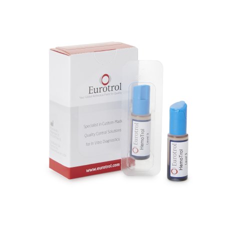 Eurotrol HemoTrol - Control Kit Hemoglobin High Level 2 X 1 mL - 17100 ...