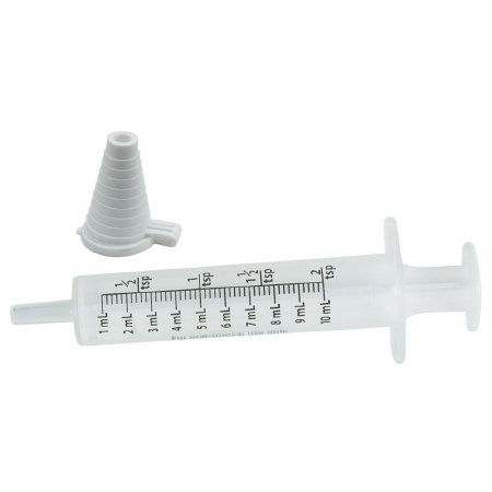 Korc - Oral Medication Syringe 10 mL Bulk Pack Catheter Tip Without Sa ...