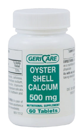 McKesson Geri-Care Joint Health Supplement Calcium 500 mg Strength Tab ...