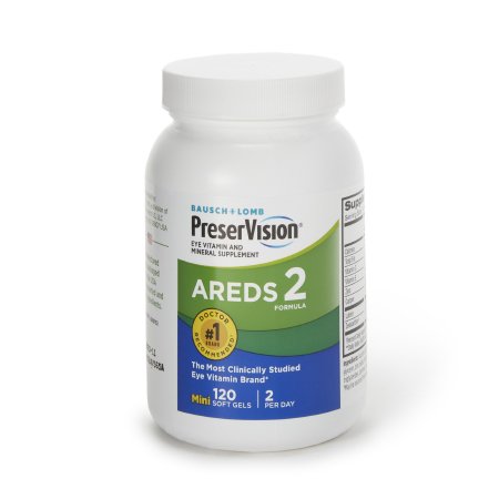 PreserVision Areds 2 - Eye Vitamin Supplement Ascorbic Acid / Vitamin ...