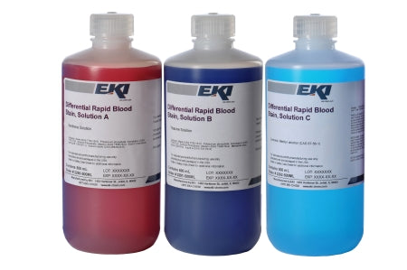 Ek Industries - Differential Rapid Stain Kit 3 X 500 mL - 2295-500ML ...