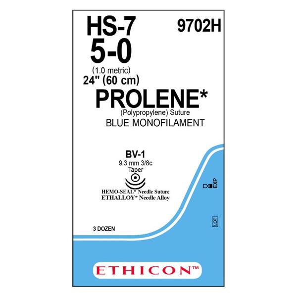 Ethicon Inc,a J & J Company Suture 5-0 Polypropylene Bv-1 Prolene Blue — Serfinity Medical