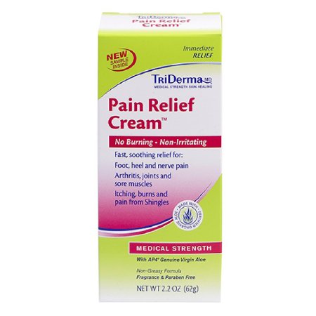 TriDerma MD - Topical Pain Relief 4% - 1.25% Strength Lidocaine / Ment ...