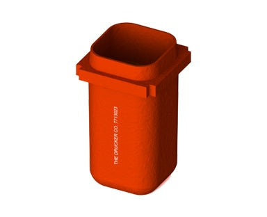 Drucker Tube Carrier 100 mm, Orange, 4-Place For 755, 755V, and 755VES ...