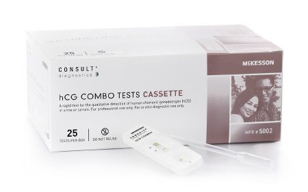 McKesson McKesson Consult Rapid Test Kit Fertility Test hCG Pregnancy ...
