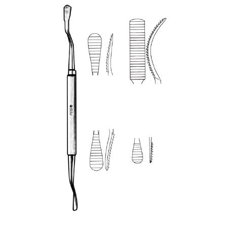 Sklar - Bone File Miller-Colburn Double Ended #1 Pattern - 97-1628 ...
