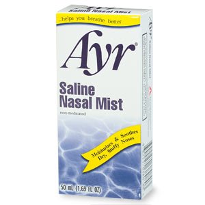 Ayr Saline Nasal Mist - Saline Nasal Spray 0.65% Strength 1.69 oz. - 0 ...