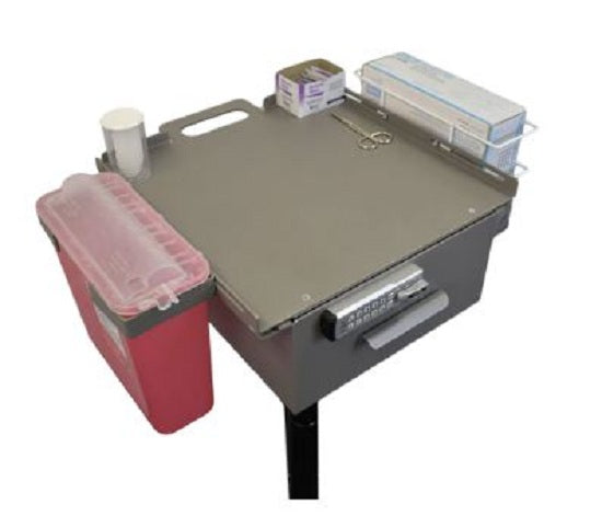 Omnimed Phlebotomy Cart | It is Height Adjustable — Serfinity Medical
