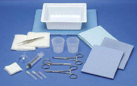 Busse Hospital Disposables - ER Laceration Tray Sterile - 748 ...