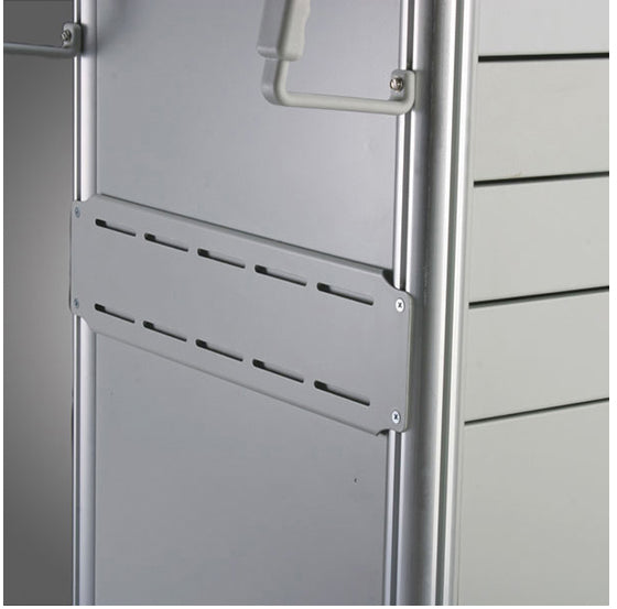 Waterloo Healthcare Medical 5Drawer Aluminum Emergency Cart Lever Lock ...