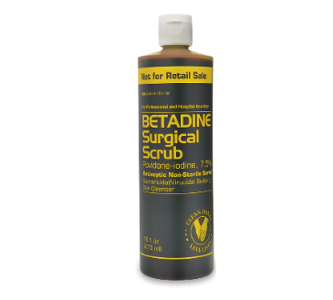 Emerson Healthcare Betadine Prep Solution 4 oz. Bottle 7-1/2% Povidone ...