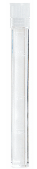 Fisher Scientific LaMotte Test Tube Square Flat Bottom Plain 10 mL Wit ...