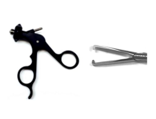 Elmed 5mm Dissectors and Graspers Schroeder Tenaculum Single Tooth ...