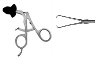 Elmed 10mm Dissectors and Graspers Schroeder Tenaculum Single Tooth ...