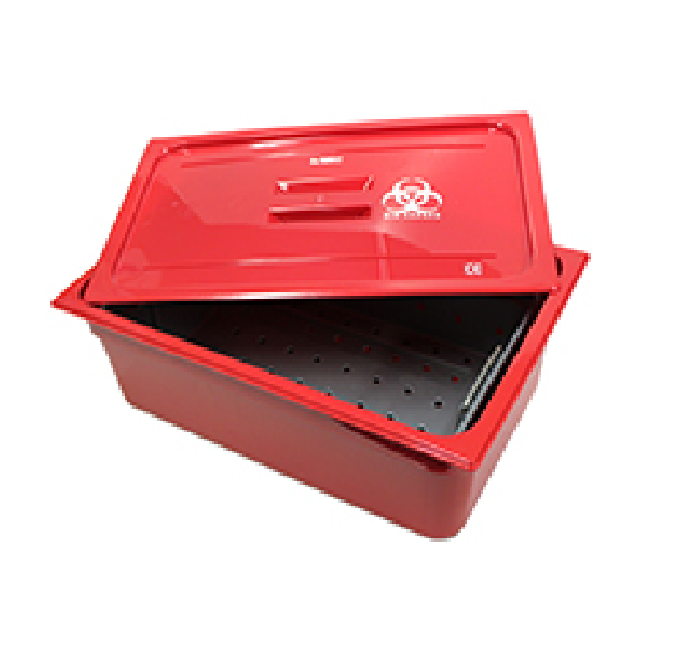 Healthmark SST Instrument Retrieval - SST Tray-Red with Latch, 21 X 13 ...