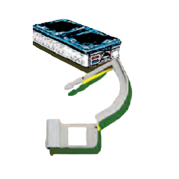 Healthmark Closed Container Locks - White with VHP Sterilization Indic ...