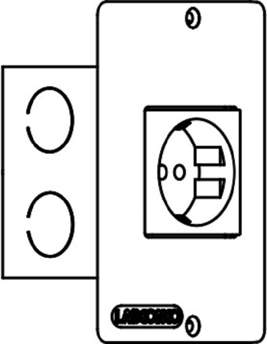 Labconco Single Electrical Receptacle Kit 230V, 10A, 50Hz Australia ...
