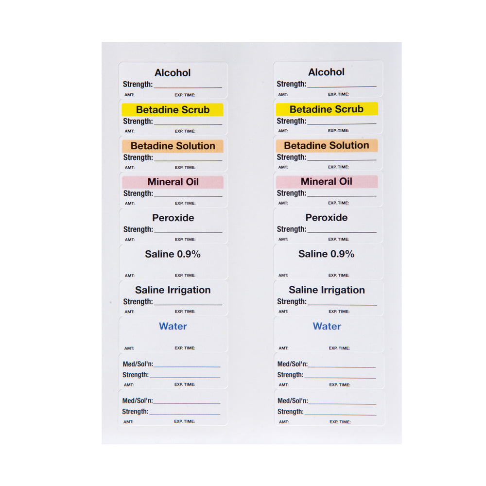 Key Surgical Sterile Labels - 1.5" x 5" — Serfinity Medical