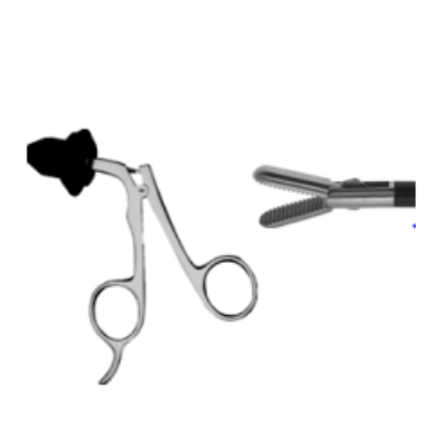 Elmed 5mm Dissectors and Graspers Standard Grasper - 12mm Tip ...