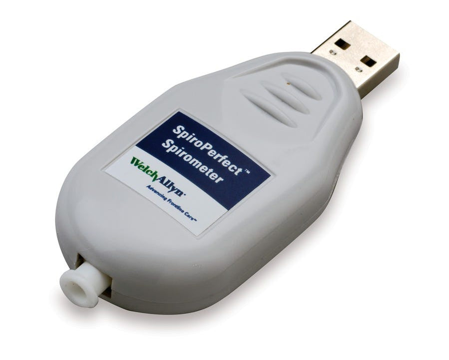 Welch Allyn SpiroPerfect Spirometer Kit for CardioPerfect Workstation ...